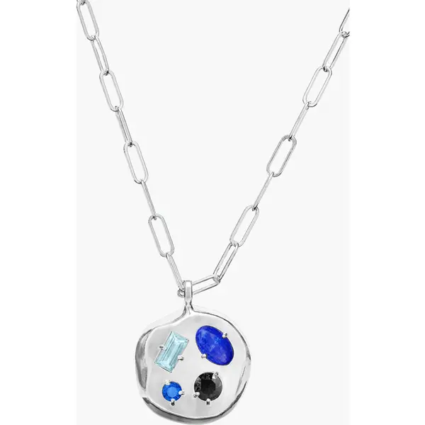 BIRTHDATE CO. The March Birthdate Silver Pendant - March 31st - Silver