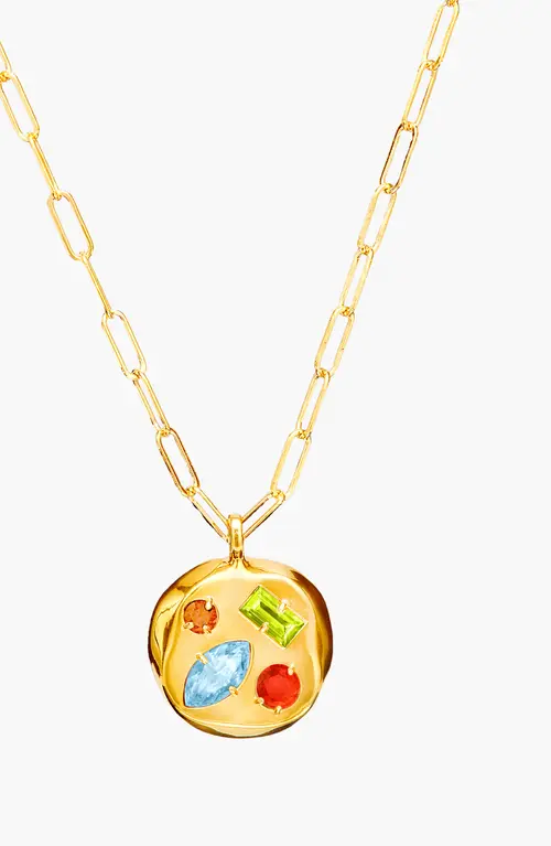 BIRTHDATE CO. The March Birthdate Pendant - March 18th - Gold