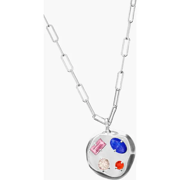 BIRTHDATE CO. October Birthdate Pendant - October 29th - Silver