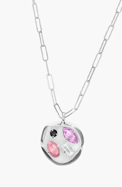 BIRTHDATE CO. The June Birthdate Pendant - June 28th - Silver