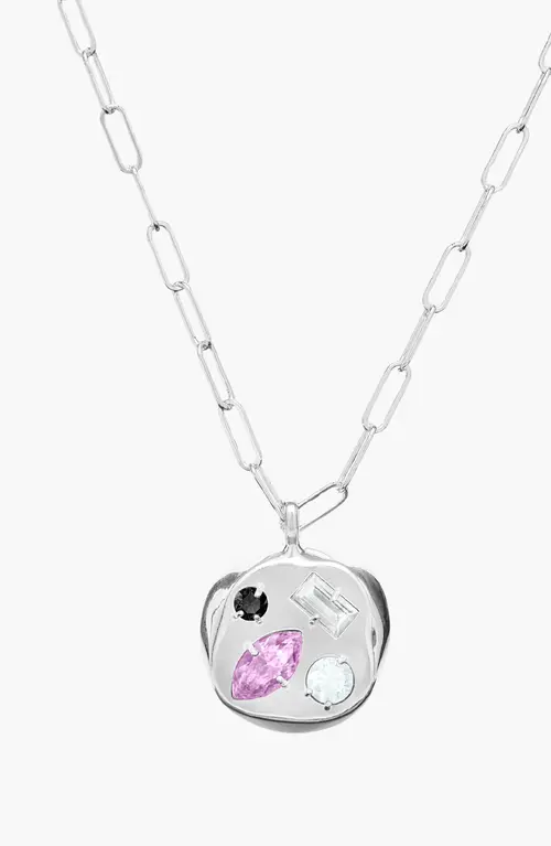 BIRTHDATE CO. The June Birthdate Pendant - June 30th - Silver