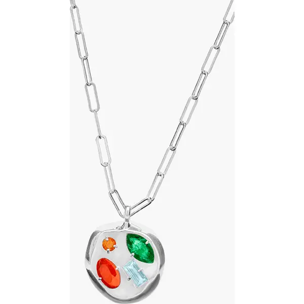 BIRTHDATE CO. May Birthdate Silver Pendant - May 23rd - Silver