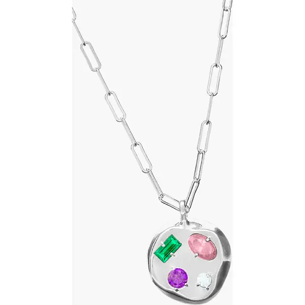 BIRTHDATE CO. May Birthdate Silver Pendant - May 9th - Silver