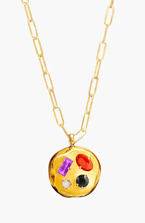 BIRTHDATE CO. The February Birthdate Pendant - February 26th - Gold