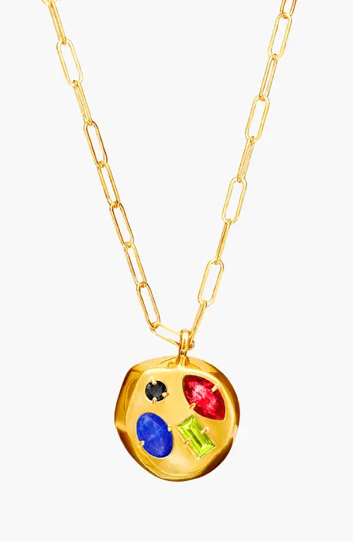 BIRTHDATE CO. The July Birthdate Pendant - July 3rd - Gold