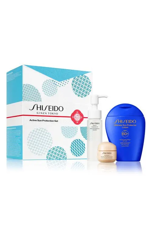 SHISEIDO Active Sun Protection Set $81 Value