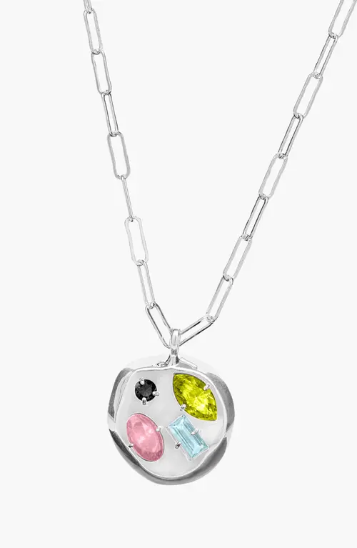 BIRTHDATE CO. The August Birthdate Pendant - August 13th - Silver