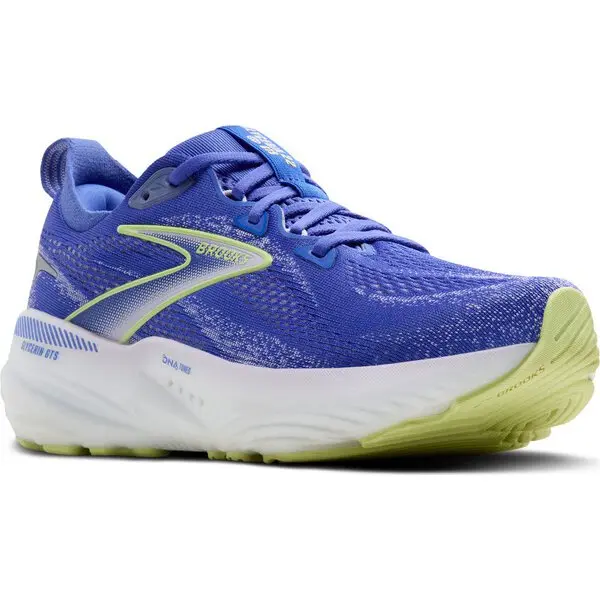 Brooks Glycerin Gts 22 Running Sneakers - Amparo Blue/ Iris/ Yellow