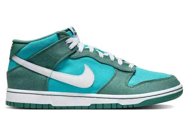 Nike Dunk Mid Sneakers - Bicoastal/white/dusty Cactus