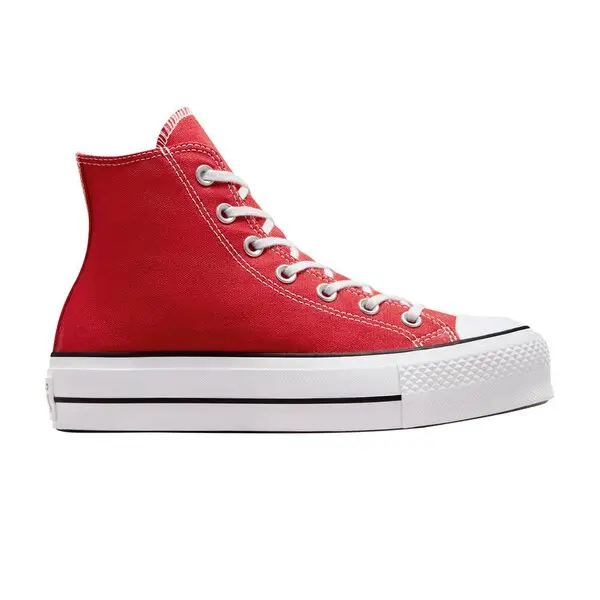 CONVERSE Chuck Taylor All Star Lift Platform High Sneakers - Red