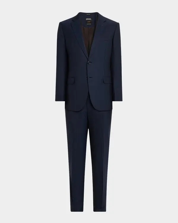 Zegna Striped Wool Suit