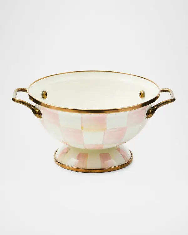MACKENZIE-CHILDS Rosy Check Simply Anything Bowl - One-color