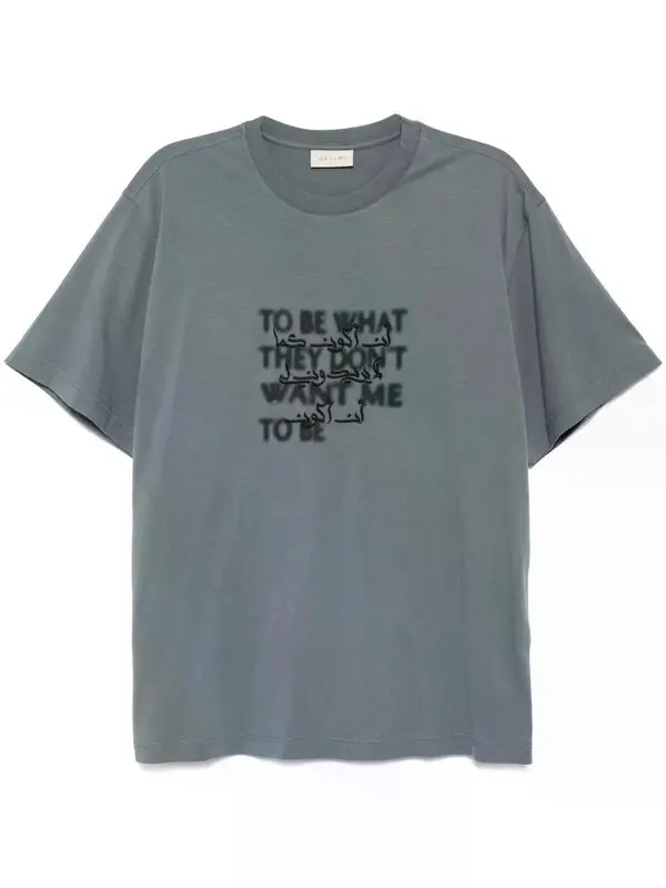 QASIMI Blurred Calligraphy T-shirt