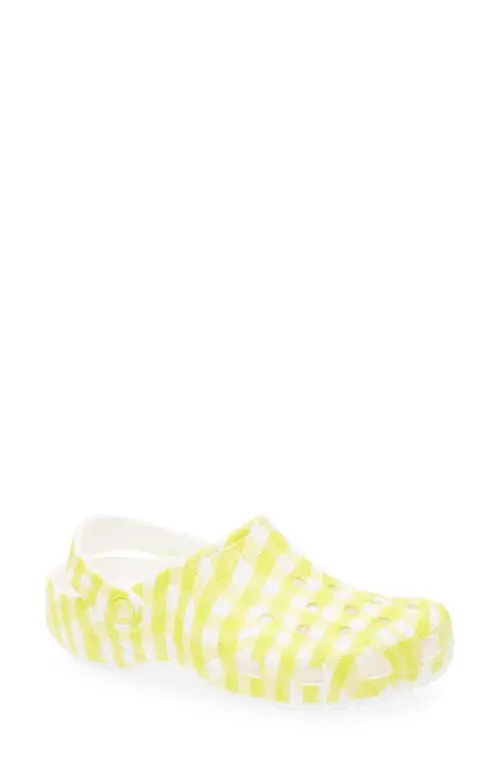 Crocs Classic Gingham Clog - Daylily | Editorialist