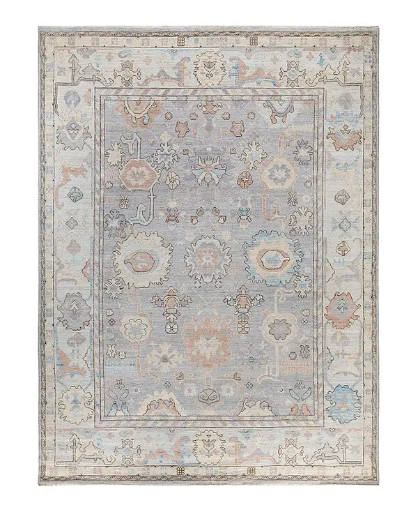 Bloomingdale'S Colorful Oushak M1945 Area Rug, 8'10 X 11'10