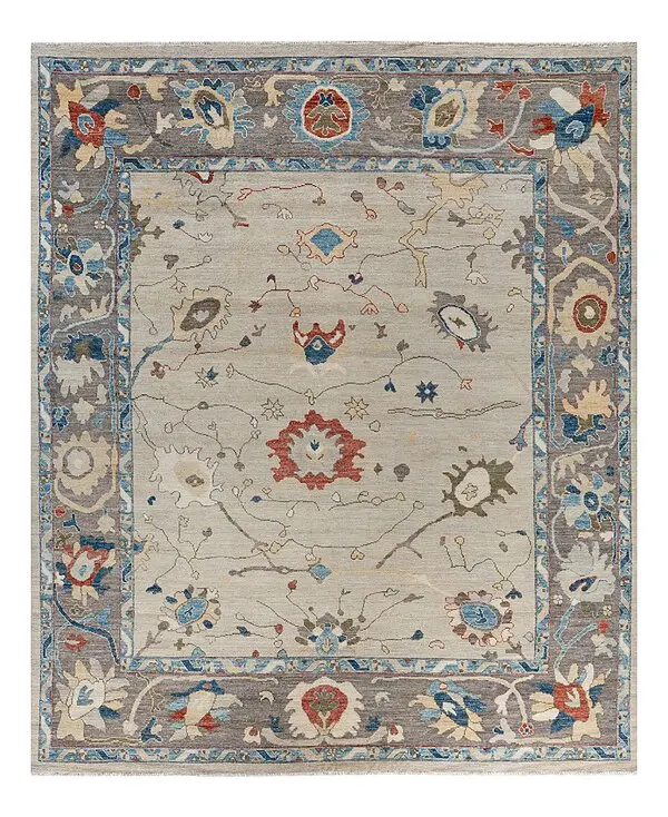 Bloomingdale'S Colorful Oushak M1945 Area Rug, 8'2 X 9'10