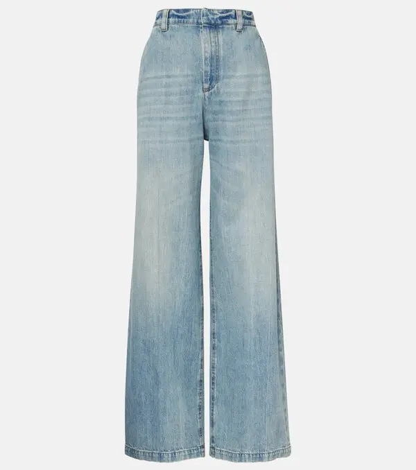 Brunello Cucinelli Low Slung Wide-leg Jeans