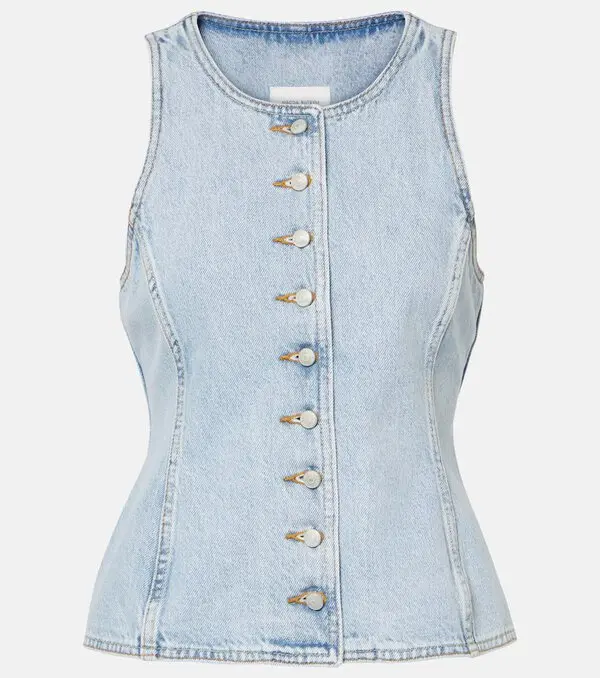 Magda Butrym Denim Waistcoat