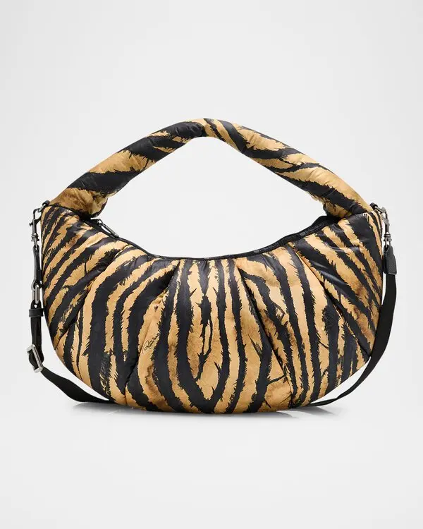 LESPORTSAC X Roberto Cavalli Venezia Zebra-print Shoulder Bag - Freedomrum Vnzamd