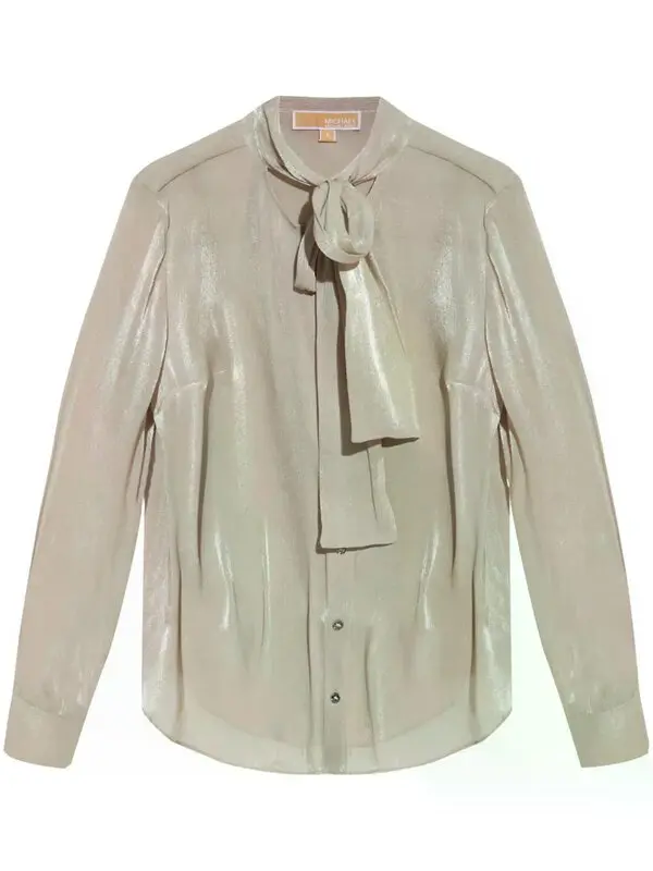 Michael Kors Gathered-tie Blouse