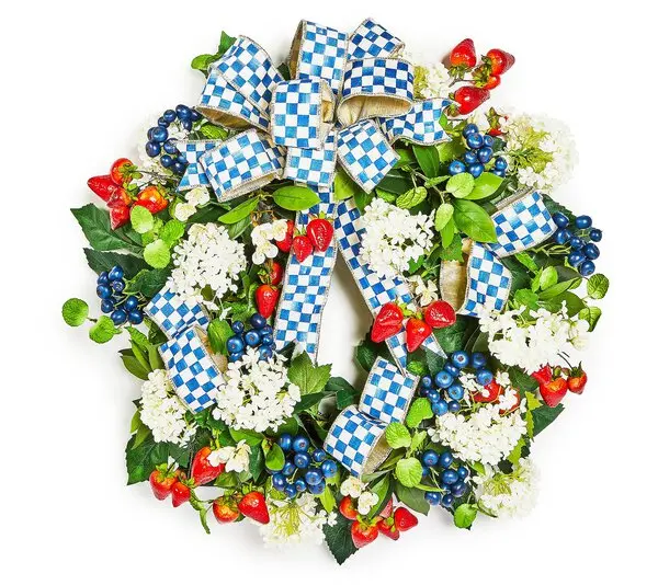 MACKENZIE-CHILDS Royal Berry 24' Wreath
