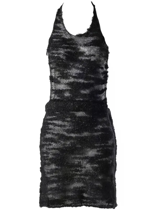Andersson Bell Semi-sheer Mini Dress