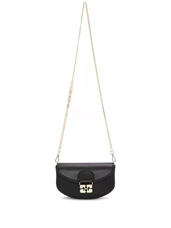 GANNI Butterfly-clasp Crossbody Bag