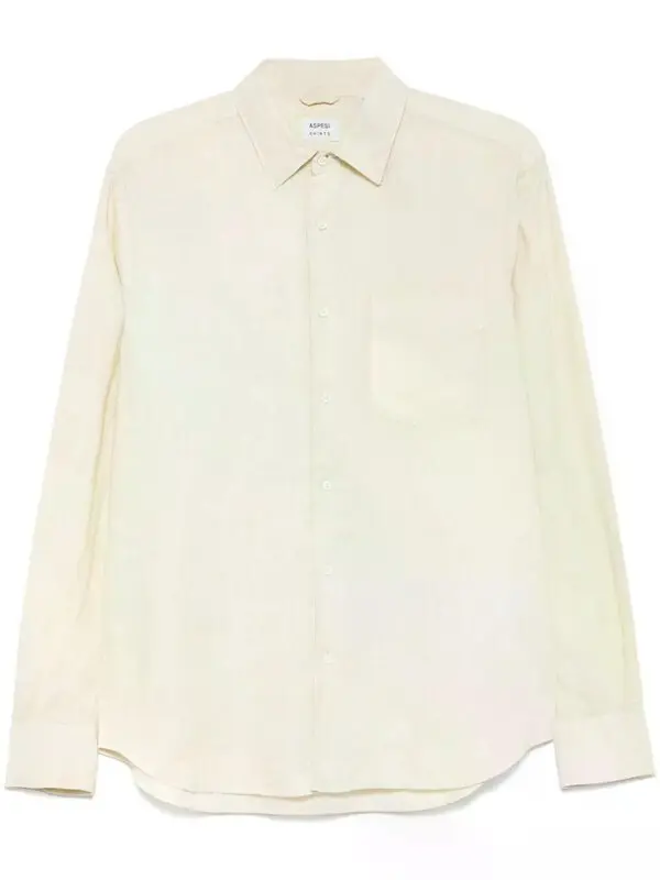 Aspesi Linen Shirt - Neutrals