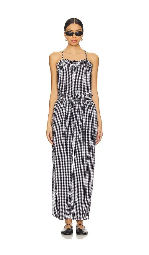 Free People Retro Heatwave Gingham One Piece
