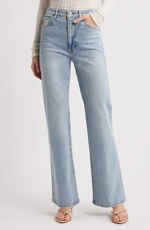 FRAME The Pixie Arrow High-waist Bootcut Jeans - Dolly