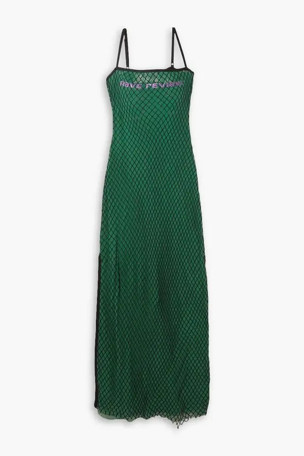 RAVE REVIEW Ninjas Layered Maxi Dress