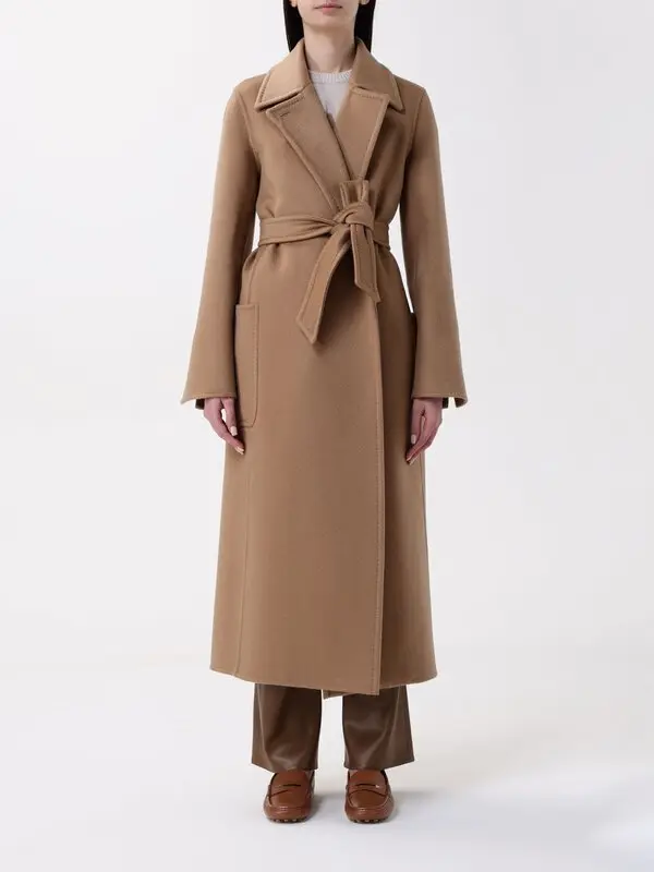 Max Mara Long Coat - Camel