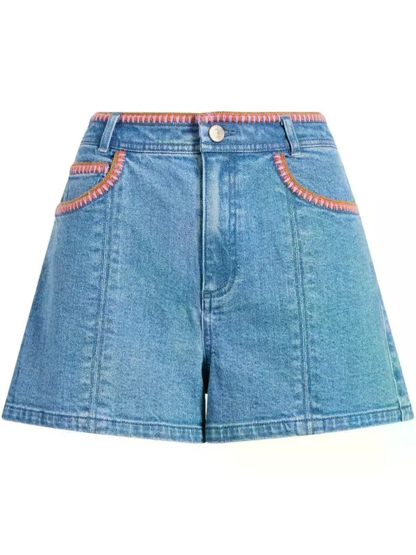 Cinq À Sept Ceil Denim Shorts