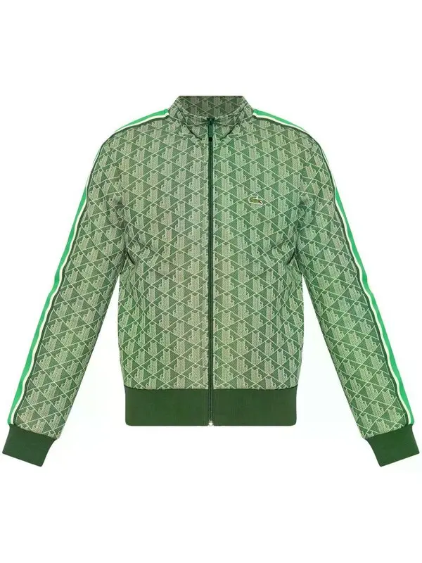 Lacoste Monogram-pattern Sweatshirt