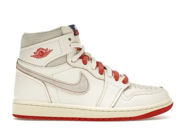 JORDAN 1 Retro High Rare Air Sneakers - Sail/cinnabar/light Bone
