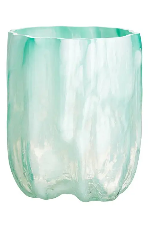 KOSTA BODA Crackle Tall Vase - Jade Green