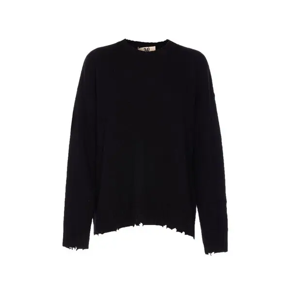 ANIYE BY Round Neck Sweater - Black