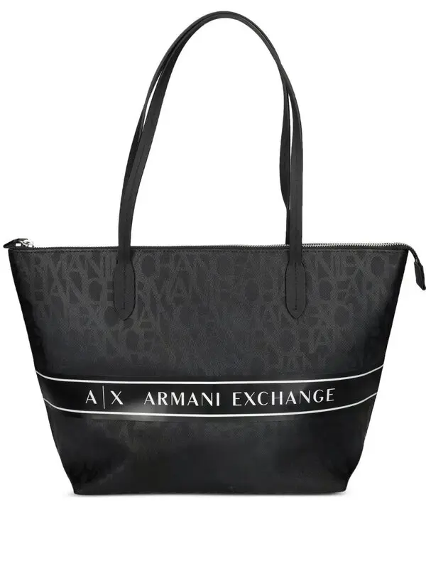 Armani Exchange Logo-print Tote