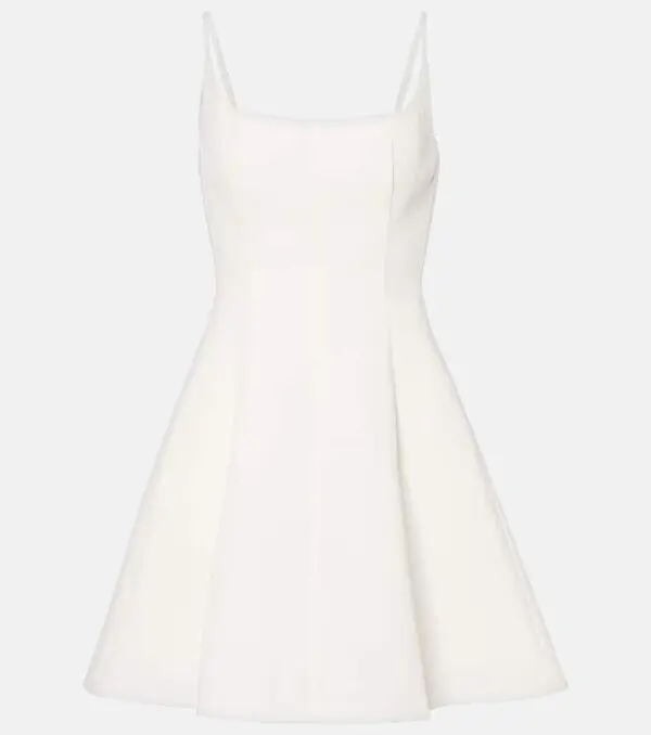 Staud Bridal Joy Minidress - White