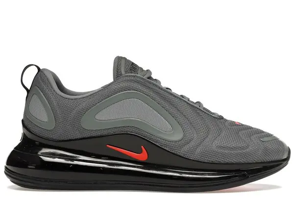 Nike Max 720 Sneakers - Cool Grey/bright Crimson/black