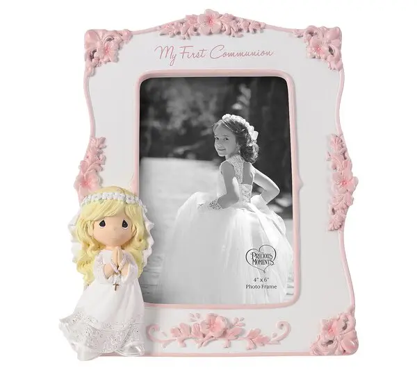 PRECIOUS MOMENTS My First Communion Photo Frame