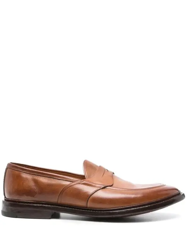 Premiata Buff B Leather Loafers
