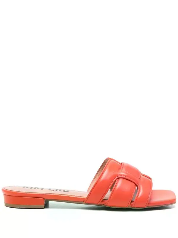 BIBI LOU Holly Flat Sandals - Red