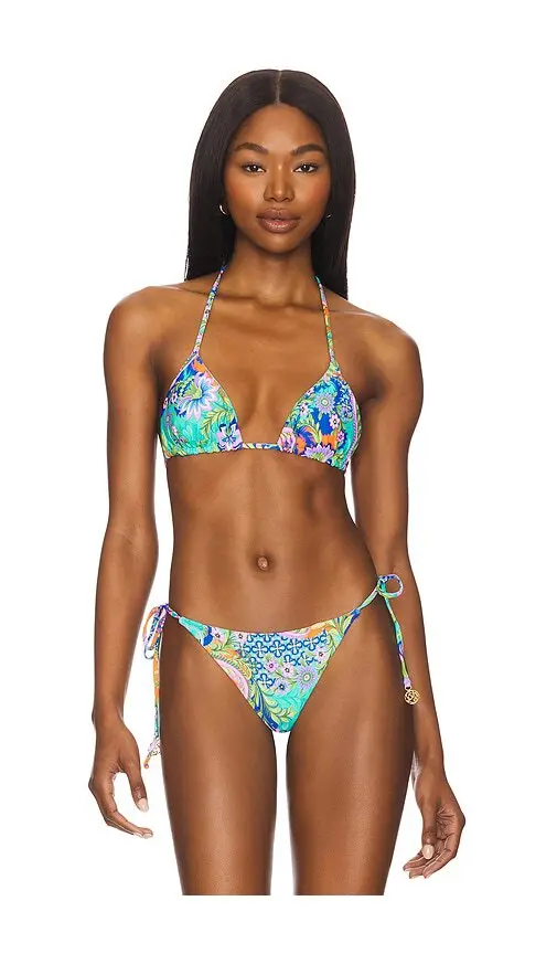 Luli Fama Triangle Bikini Top