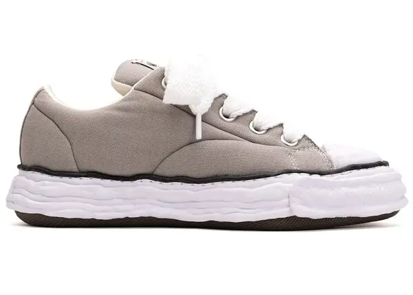 Mihara Yasuhiro Peterson 23 Og Sole Padded Canvas Low - Grey