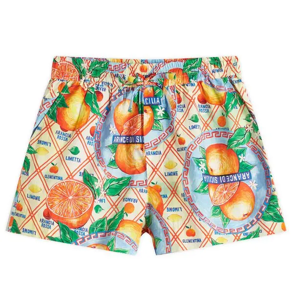 DAMSON MADDER Pull-on Printed Shorts - Multi