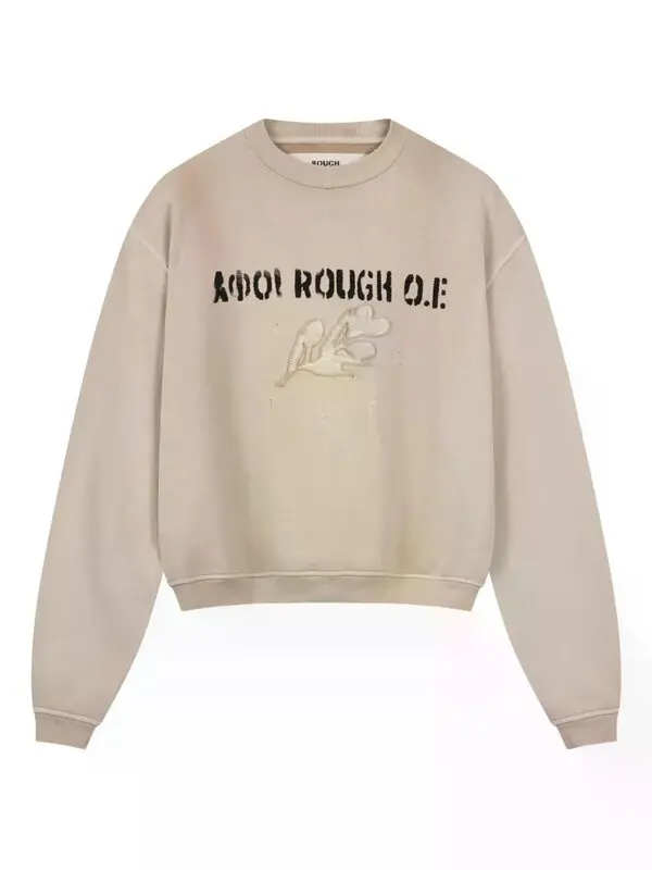 ROUGH. Logo-print Sweatshirt