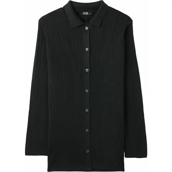 GOBI MONGOLIAN CASHMERE Silk Cashmere Cardigan