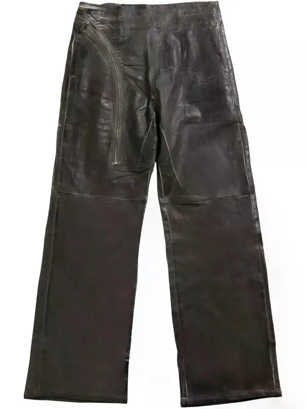 Rick Owens Brushed-finish Trousers