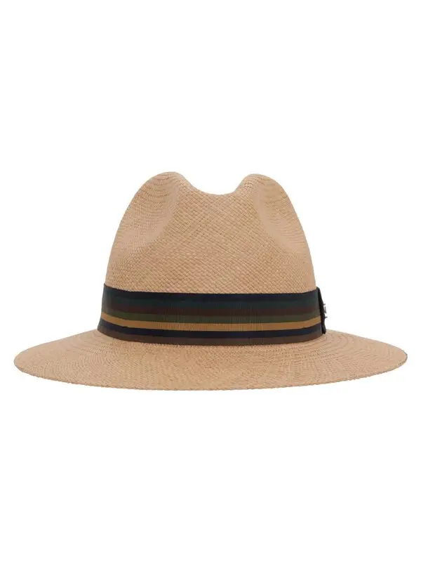 Max Mara Rodesia Straw Panama Hat - Beige